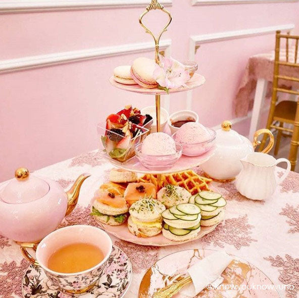 The Prettiest New Cafe in Los Angeles | Rose & Blanc Tea Room